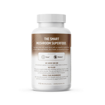 Buy Brain Fuel Mushroom Capsules Supplement | Om – Om Mushroom Superfood