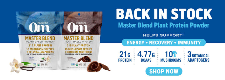 Best Organic Mushroom Powder & Capsules | Om