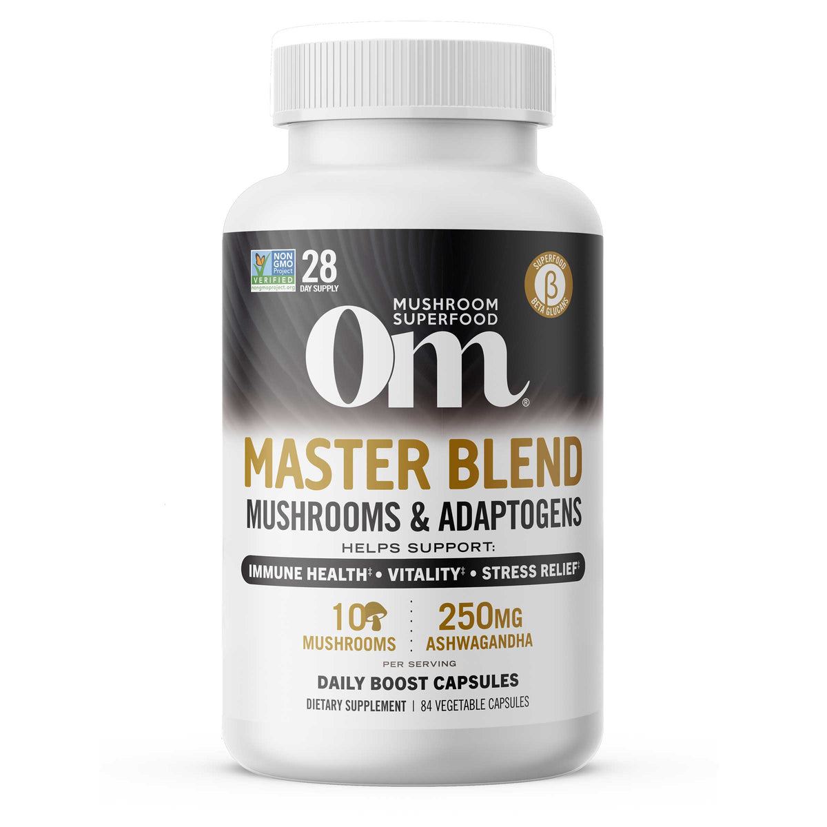 Buy Master Blend Mushroom Capsules Supplement | Om
