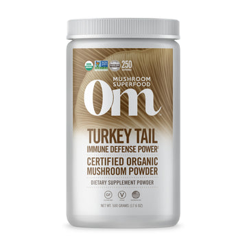Buy Turkey Tail Mushroom Powder Supplement | Om – Om Mushroom Superfood