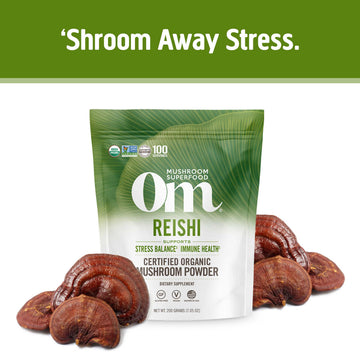 Buy Reishi Mushroom Powder Supplement | Om – Om Mushroom Superfood